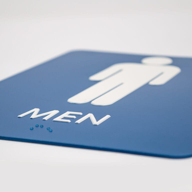 Braille Maximum Occupancy Signs - 4"h x 8"w | Alpha Dog ADA Signs