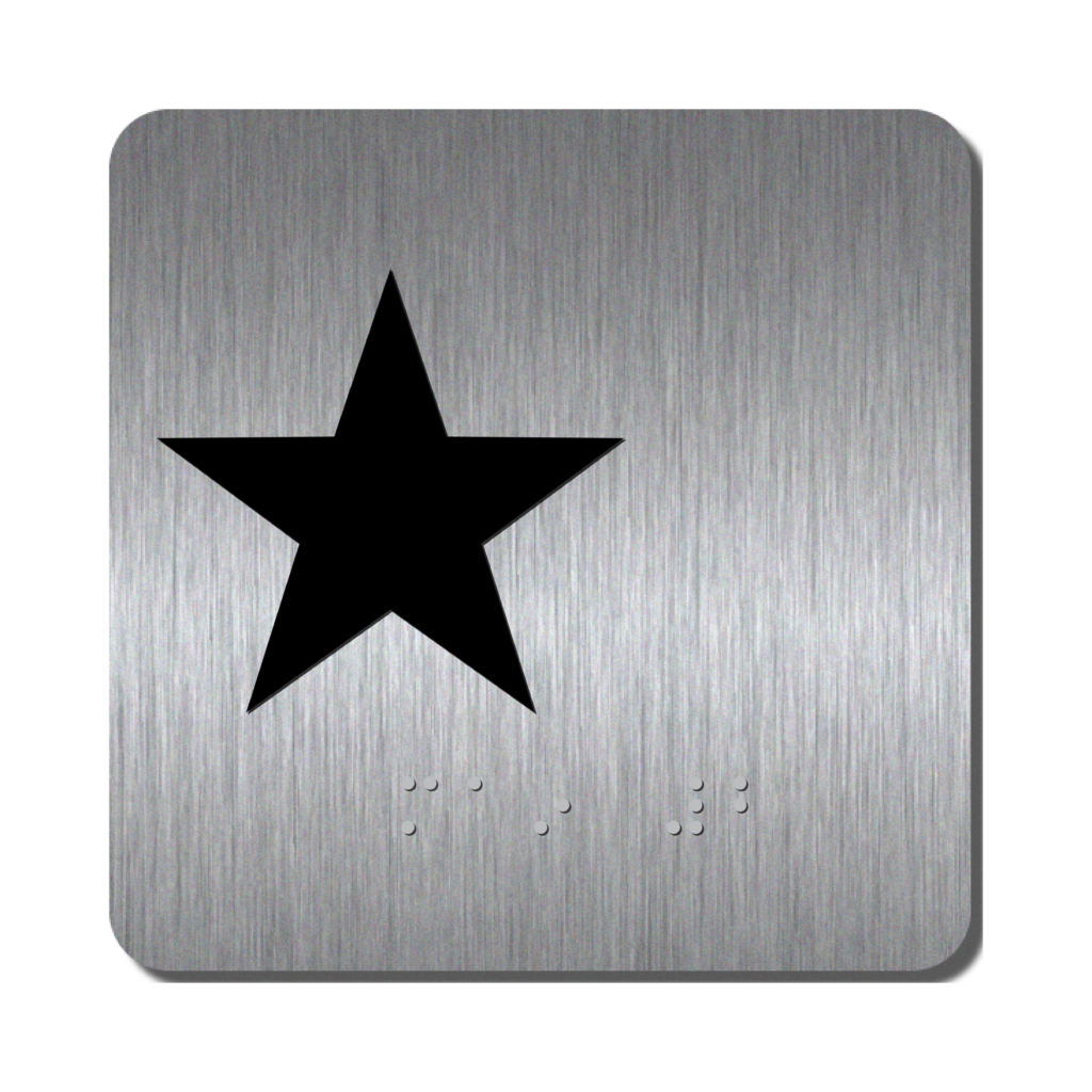 Custom Elevator Floor Number Sign | Alpha Dog ADA Signs