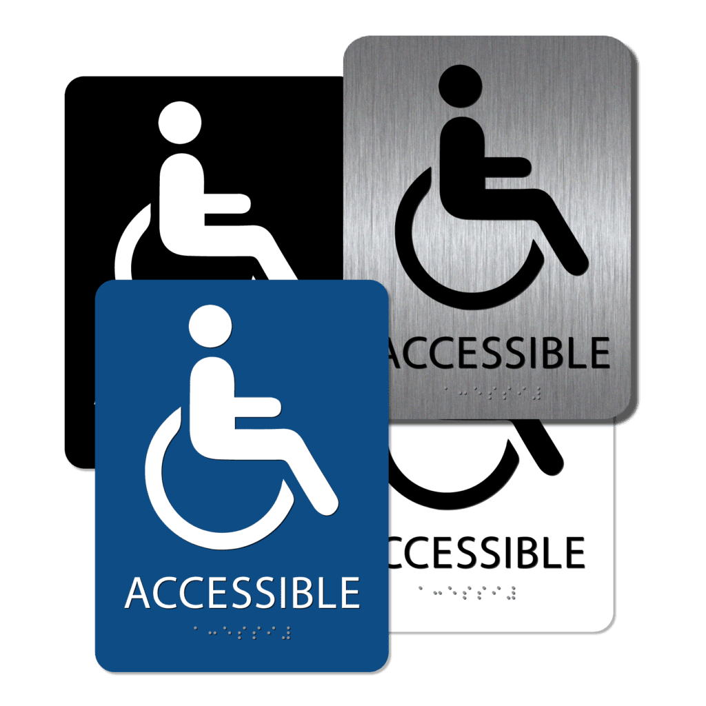 Braille Handicap Accessible Sign | Alpha Dog ADA Signs