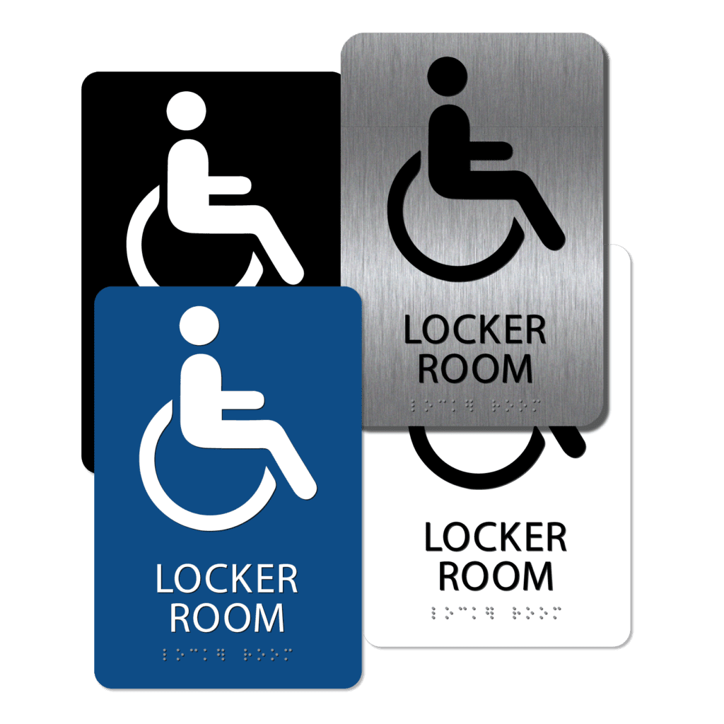 Braille Handicap Locker Room Signs 9 h X 6 w Alpha Dog ADA Signs braille-handicap-locker-room-signs-9-h-x-6-w-alpha-dog-ada-signs