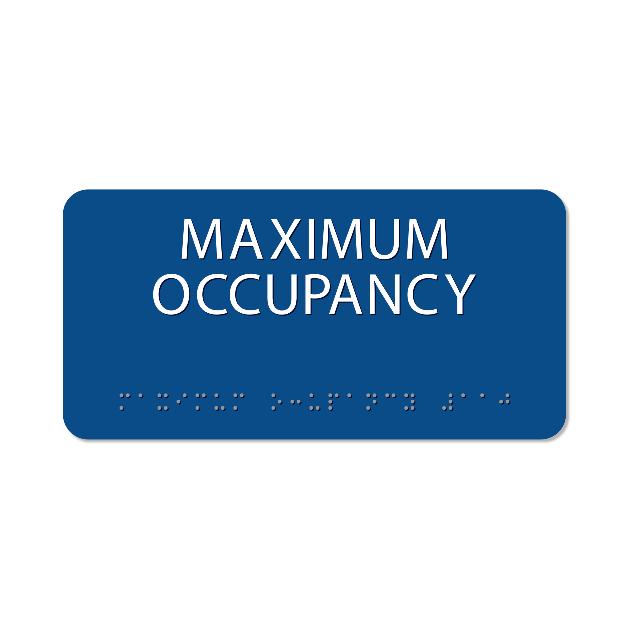 Custom Maximum Occupancy Sign | Alpha Dog ADA Signs