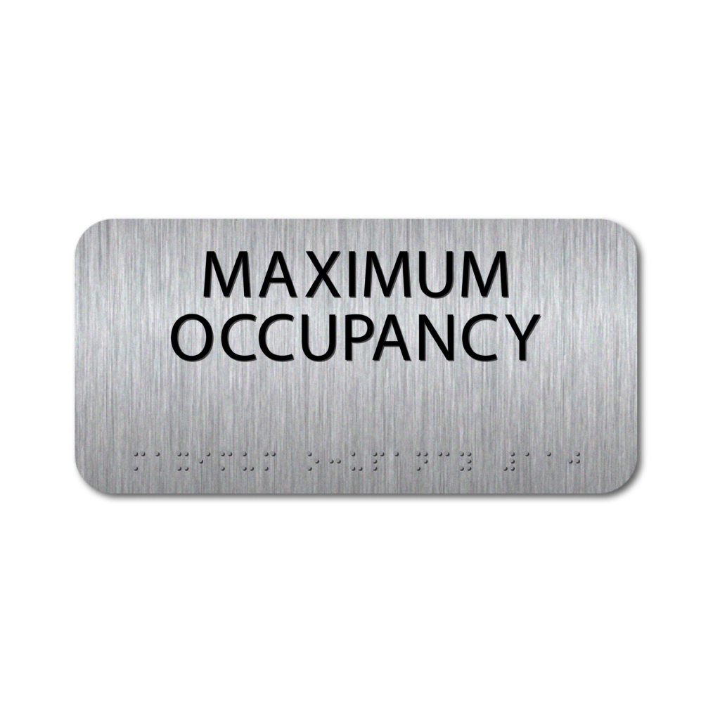 Custom Maximum Occupancy Sign | Alpha Dog ADA Signs