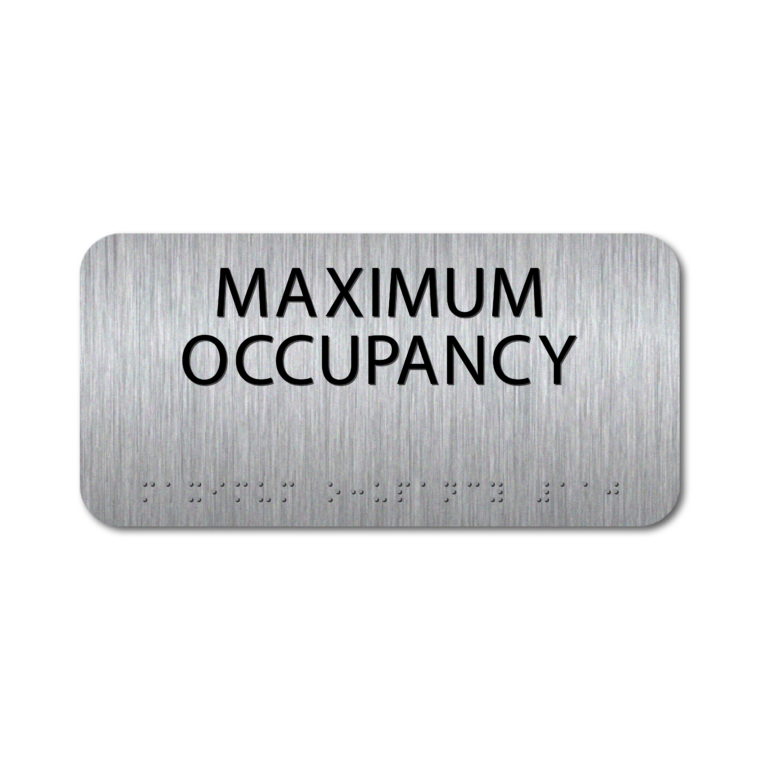 Custom Maximum Occupancy Sign | Alpha Dog ADA Signs