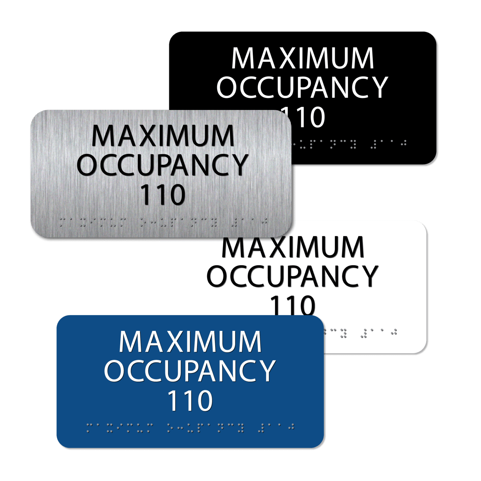 Custom Maximum Occupancy Sign | Alpha Dog ADA Signs