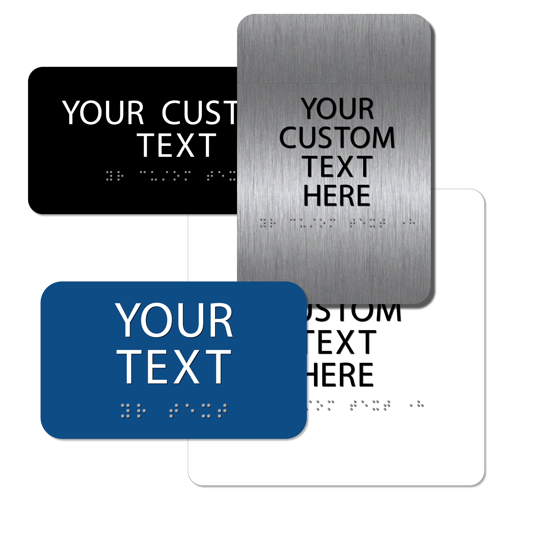 Custom Braille Signs for Business | Alpha Dog ADA Signs