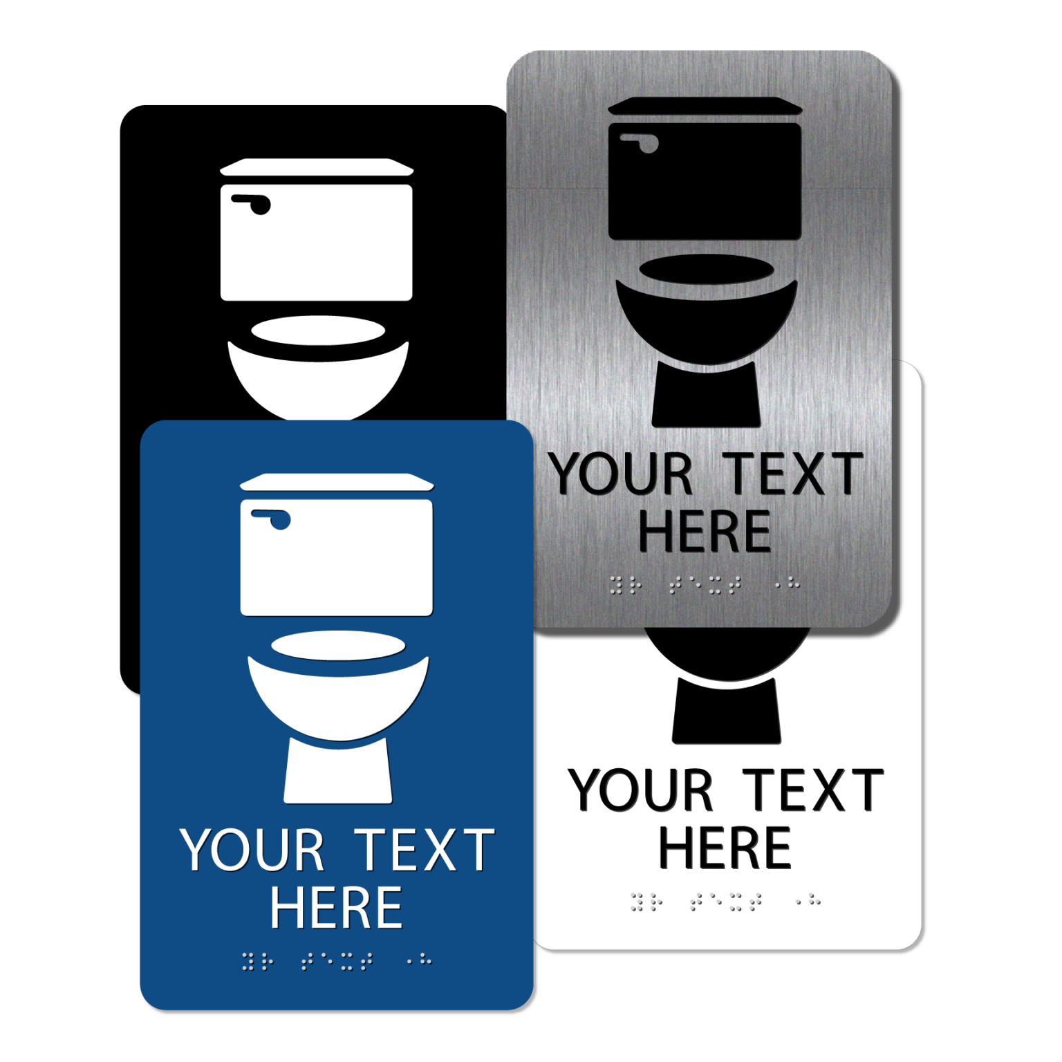 Custom Restroom Signs for Business | Alpha Dog ADA Signs
