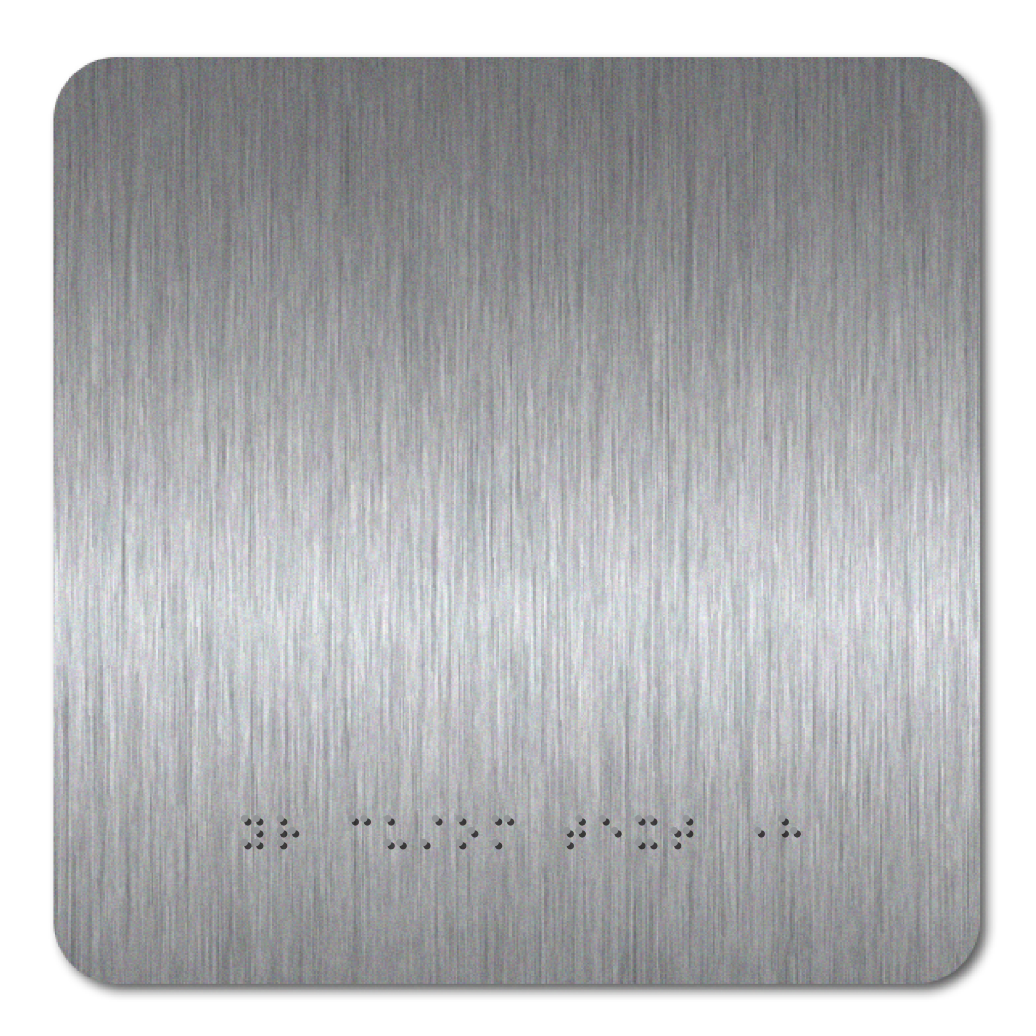 Custom Braille Sign - 6″x 6″ | Alpha Dog ADA Signs