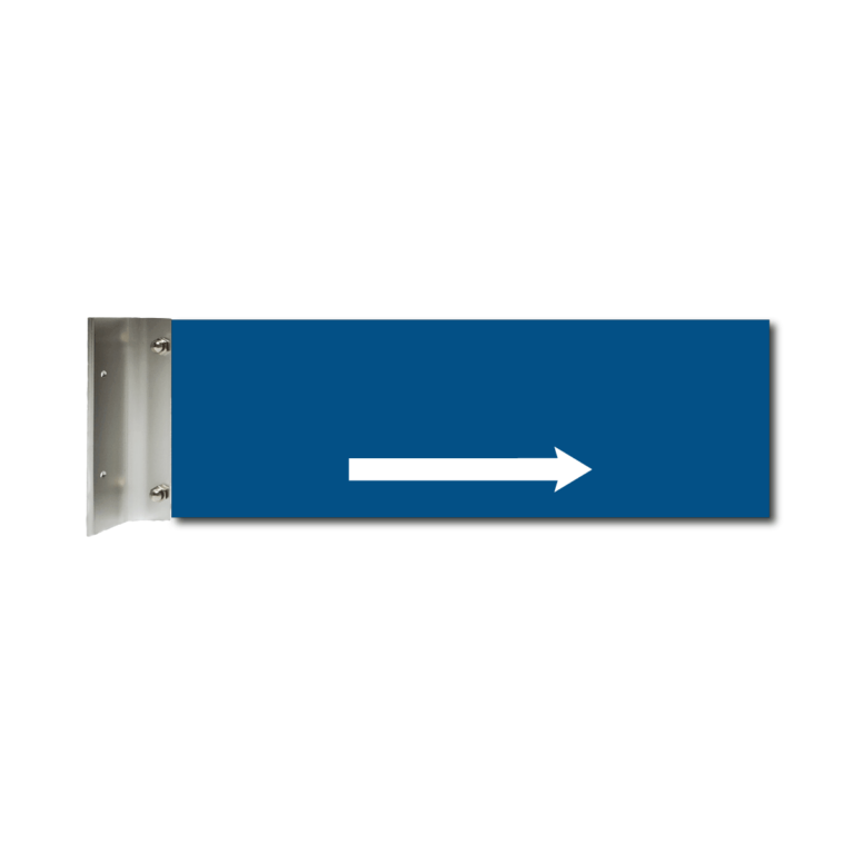 Custom Hallway Corridor Sign with Arrow | Alpha Dog ADA Signs