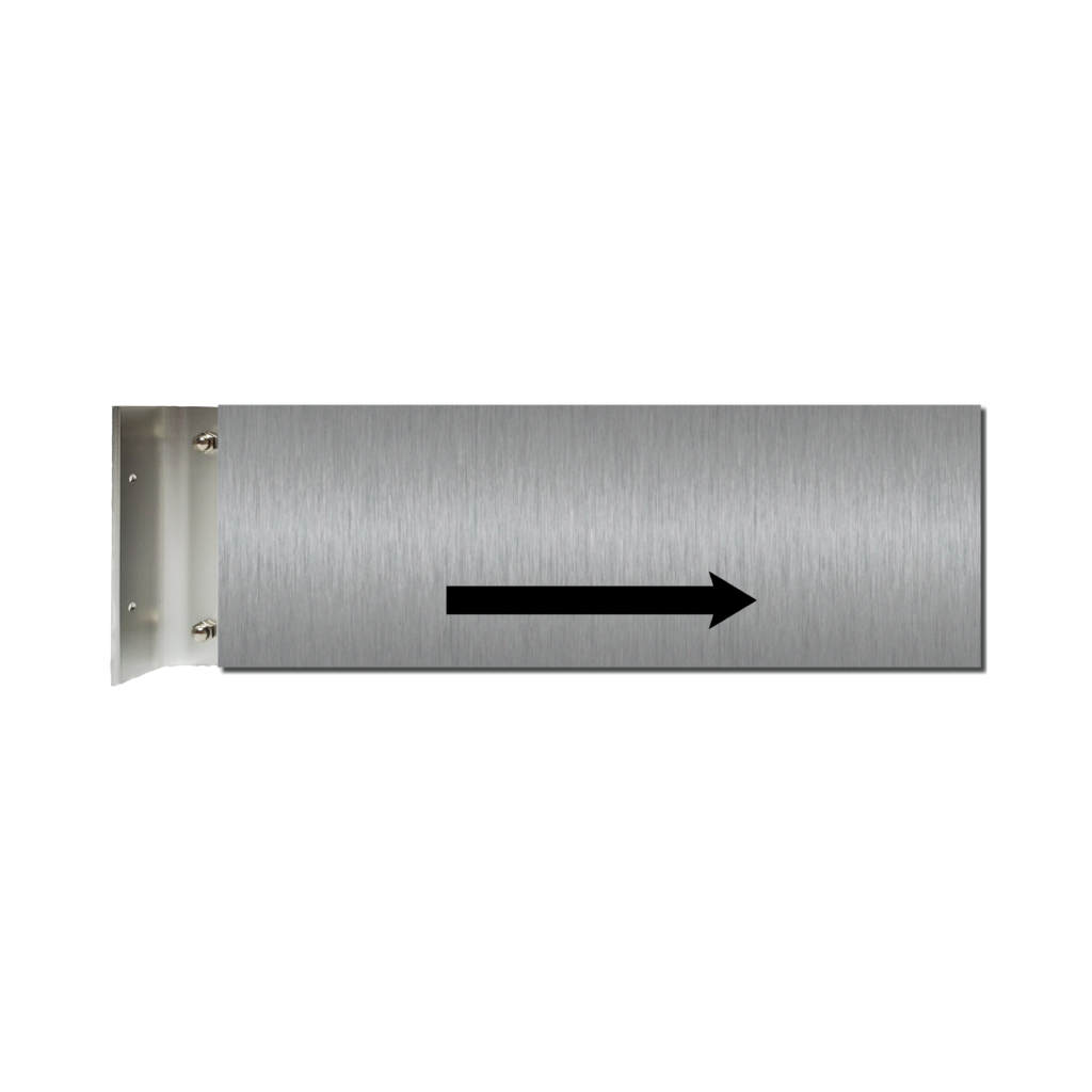 Custom Hallway Corridor Sign with Arrow | Alpha Dog ADA Signs