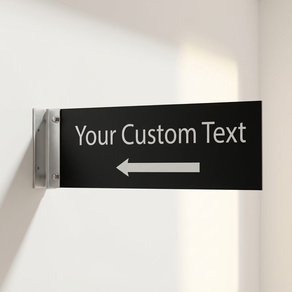 Custom Hallway Restroom Signs | Alpha Dog ADA Signs